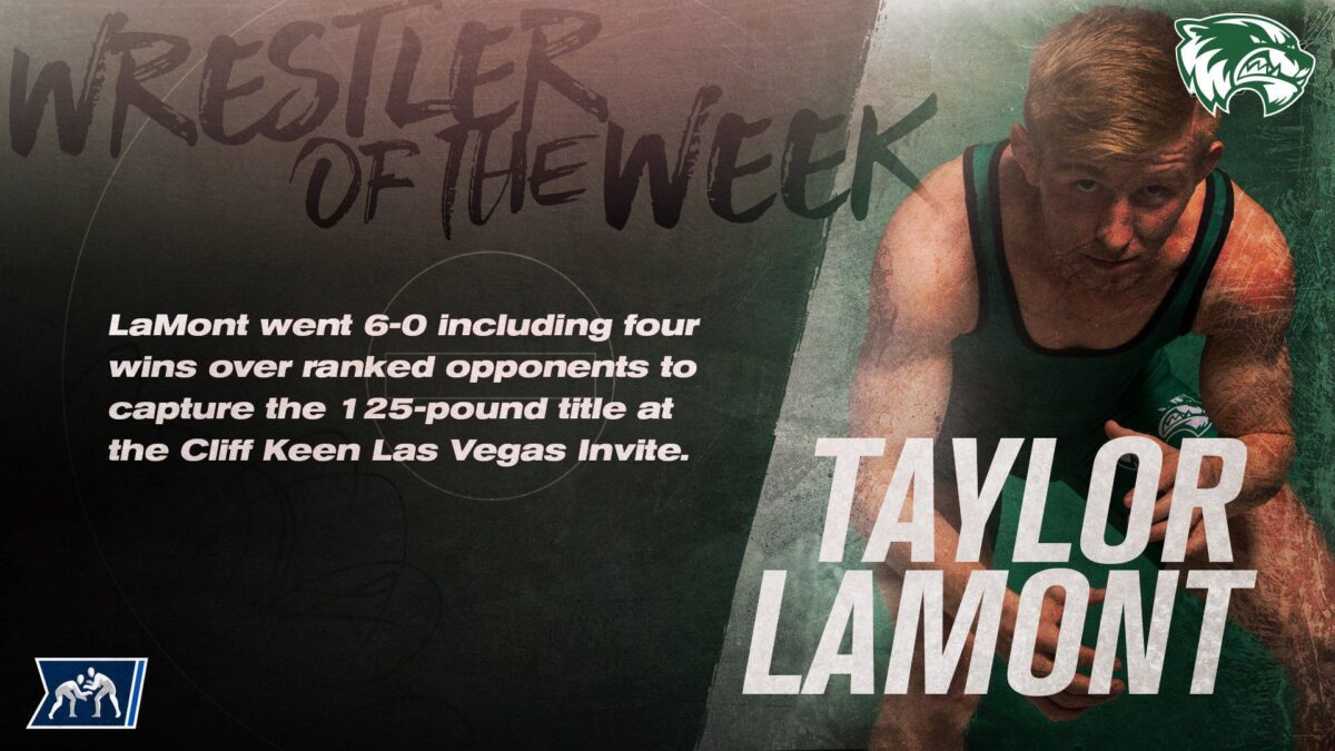 Utah Valley’s Taylor LaMont named NCAA Wrestler of the Week | News ...